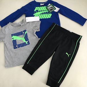 Puma | Matching Sets | Puma Long Sleeve Tee And Tricot Jogger Set ...